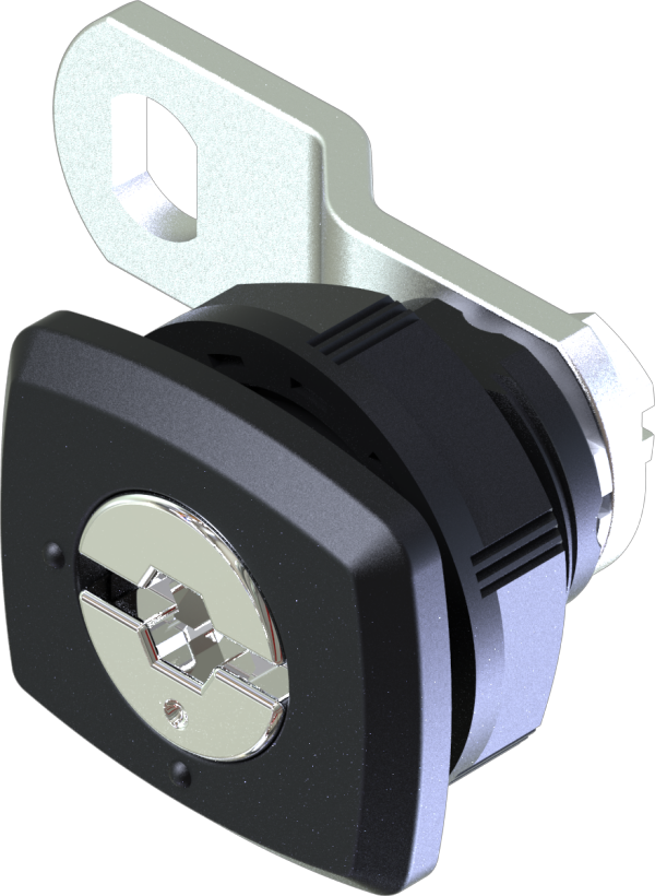 Vibration Resistant Compact Quarter Turn Lock 1426 Series ,Fixed Grip Range